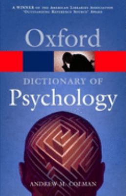 A Dictionary of Psychology used book by Andrew Colman: 9780198607618