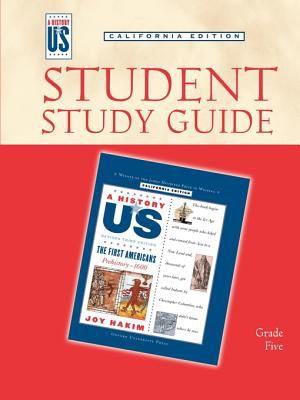 A History of Us: Student Study Guide for Book 1: First Americans Grade ...