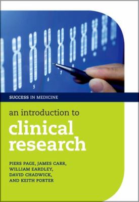 An Introduction to Clinical Research book by Piers Page, William ...