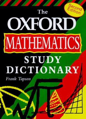 Oxford Mathematics Study Dictionary used book by Frank Tapson ...