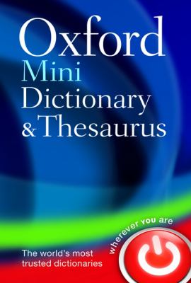 Oxford Mini Dictionary and Thesaurus used book by Oxford: 9780199239924