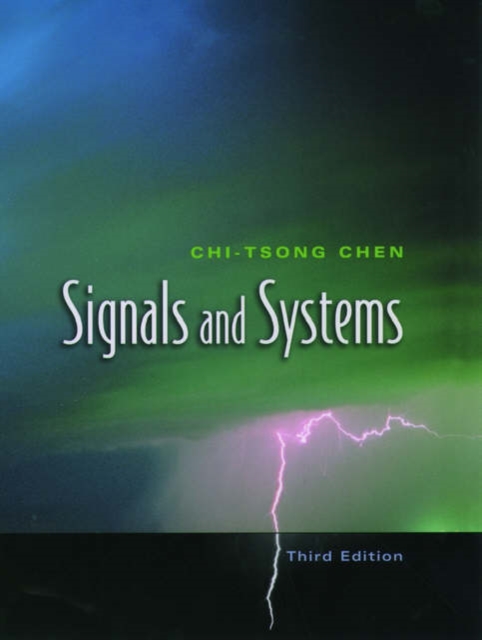 Signals and Systems used book by Chi-Tsong Chen