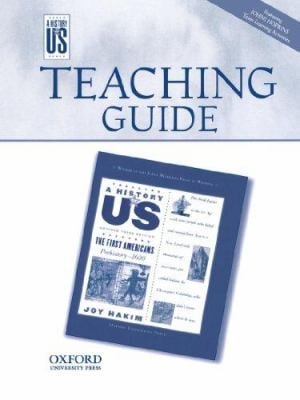 A History of US: Book One: First Americans Teaching Guide for Grade 8 ...