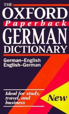 The Oxford Paperback German Dictionary : German-English/English-German ...