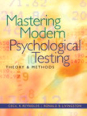 Mastering Modern Psychological Testing : Theory and Methods used book ...