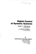 Digital Control of Dynamic Systems used book by Gene F. Franklin, J ...