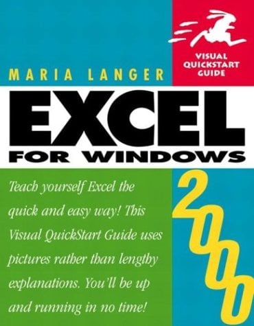 Excel 2000 for Windows used book by Maria Langer