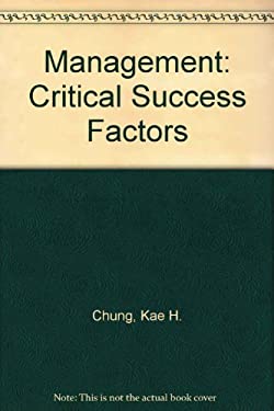 Management : Critical Success Factors book by Kae H. Chung: 9780205103232