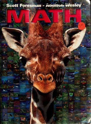 Scott Foresman Addison Wesley Scott Foresman Addison Wesley Math ...