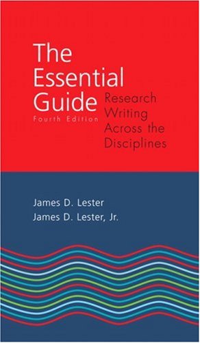 The Essential Guide : Research Writing Across the Disciplines used copy ...