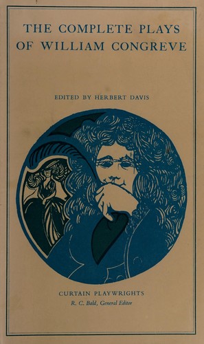 Complete Plays of William Congreve used book by William Congreve ...