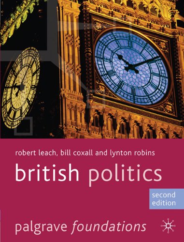 British Politics used book by Robert Leach, Bill Coxall, Lynton Robins ...