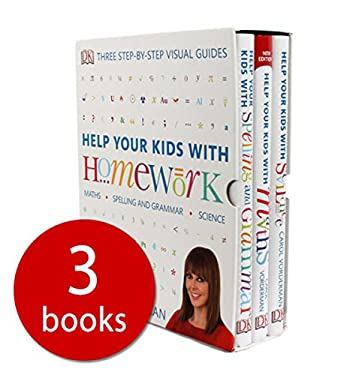 DK Help Your kids With Spelling & Grammer Maths Science Collection - 3 ...