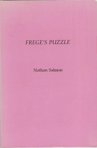 Frege's Puzzle book by Nathan Salmon: 9780262690966