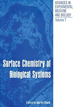 Surface Chemistry of Biological Systems book by M. Blank: 9780306390074