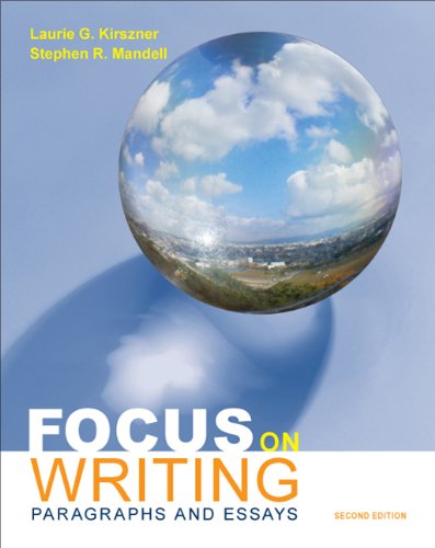 Focus on Writing : Paragraphs and Essays used book by Stephen R ...