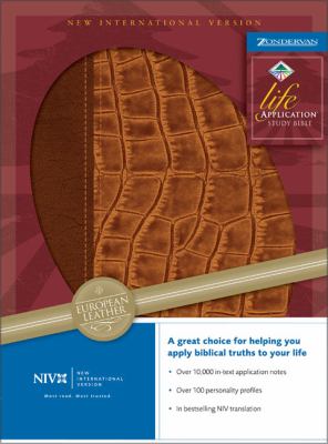Life Application Study Bible-NIV book by Zondervan Staff