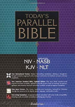 Today's Parallel Bible : NIV, NLT, KJV, NASB book by Zondervan Staff ...