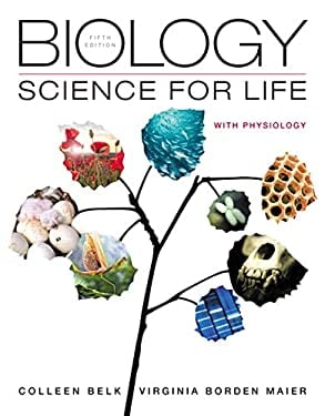 Biology : Science for Life with Physiology used book by Colleen Belk ...