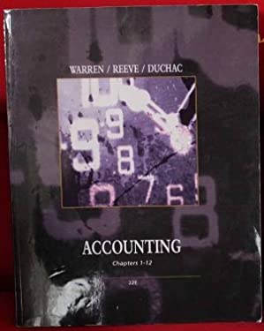 Accounting Chapters 1-12 Warren Reeve Duchac 22e copy: 9780324690996