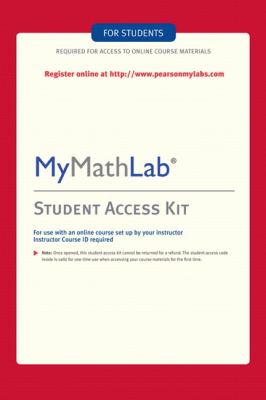 MyLab Math -- Standalone Access Card book by Pearson Pearson Education ...