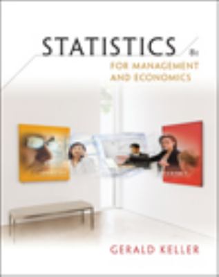 Statistics for Management and Economics used book by Gerald Keller ...