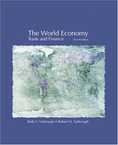 The World Economy : Trade and Finance book by Robert M. Yarbrough, Beth ...