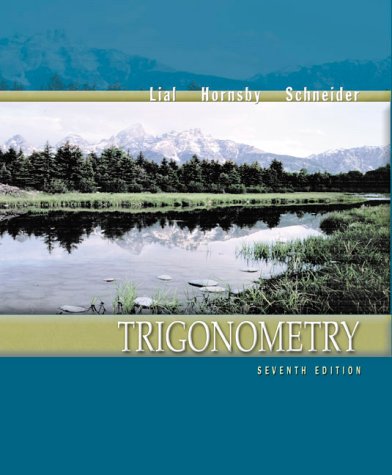 Trigonometry used book by Margaret L. Lial: 9780321057594
