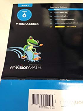 enVision Math Grade 2 Topic 6 Mental Addition, Teacher's Edition book ...