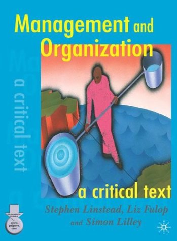 Management and Organization : A Critical Text used book by Stephen ...
