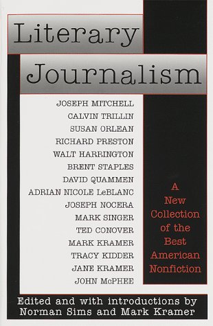 Literary Journalism : A New Collection of the Best American Nonfiction ...