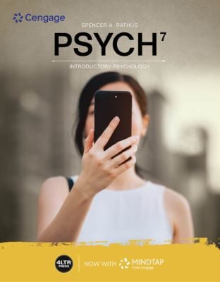 Psych book by Spencer A. Rathus: 9780357432921