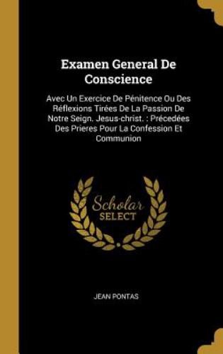 Examen General de Conscience : Avec un Exercice de Pénitence Ou des ...