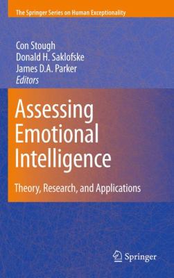 Assessing Emotional Intelligence : Theory, Research, and Applications ...