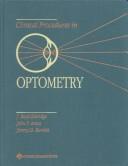 Clinical Procedures in Optometry used book by J. Boyd Eskridge ...