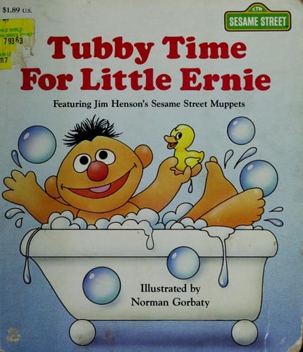 Sesame Street : Tubbie Time with Little Ernie book by Norman Gorbaty ...