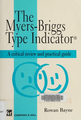 Myers-Briggs Type Indicator book by Bayne: 9780412574603
