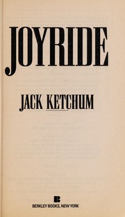 Joyride used book by Jack Ketchum: 9780425145661