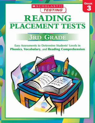 Reading Placement Tests : Third Grade - Easy Assessments to Determine ...