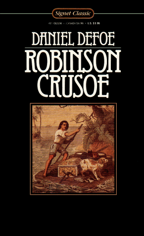 Robinson Crusoe used book by Daniel Dafoe: 9780451522368