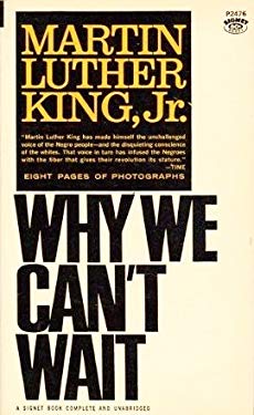 Why We Can't Wait book by Martin Luther King, Jr.: 9780451620194
