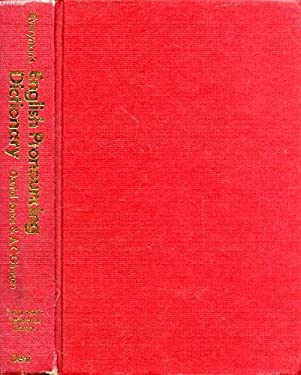 Everyman's English Pronouncing Dictionary : Containing over 59,000 ...