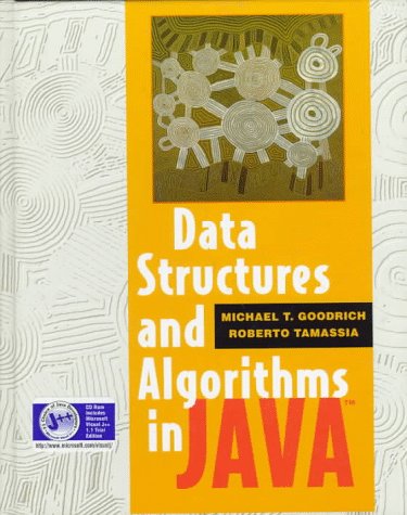 Data Structures and Algorithms in Java used book by Michael T. Goodrich ...