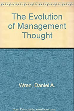 Evolution of Management Thought used book by Daniel Wren: 9780471021278
