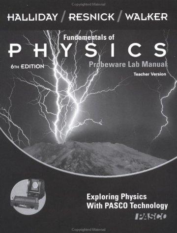 Fundamentals of Physics,, Instructor Lab Manual with CD [With CD] book by David Halliday, Robert ...