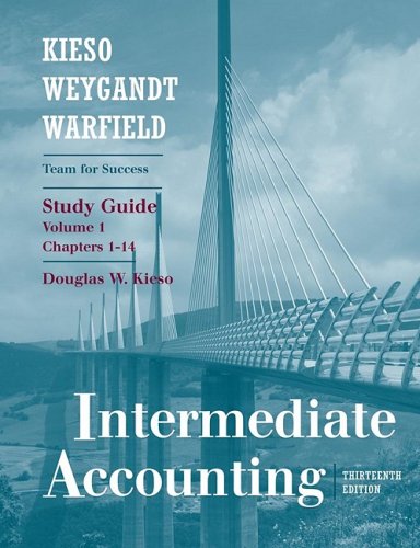 Intermediate Accounting - Chapters 1-14 book by Donald E. Kieso, Terry ...