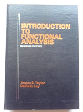 Introduction to Functional Analysis book by Roger Taylor: 9780471846468