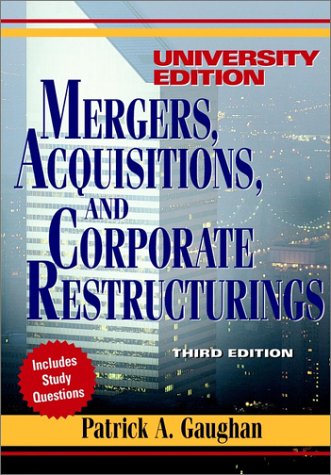 Mergers, Acquisitions, and Corporate Restructurings book by Patrick A ...