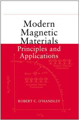 Modern Magnetic Materials : Principles and Applications book by Robert C. O\'Handley: 9780471155669
