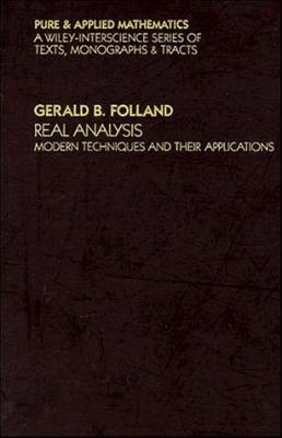 Real Analysis : Modern Techniques and Their Applications book by Gerald ...